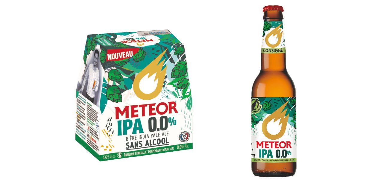 L'IPA de Meteor en version sans alcool - Le Biergarten